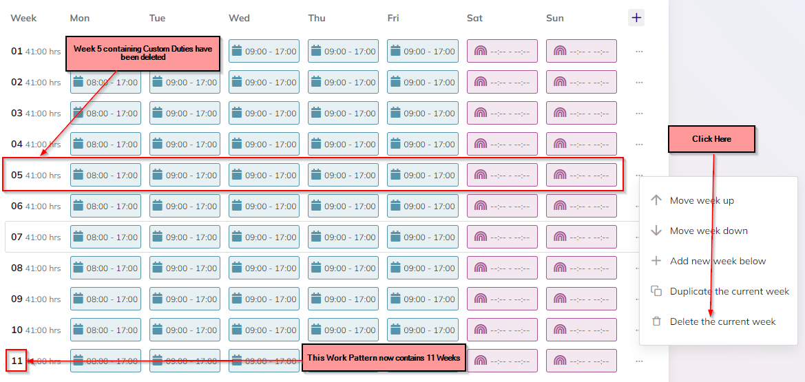 Enhanced Features when Creating Work Patterns – Lantum